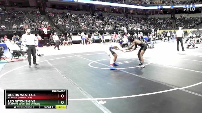 138 Class 1 lbs Cons. Round 2 - Leo Niyonizigiye, St. Mary`s South Side ...