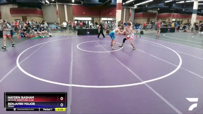 150 lbs Champ. Round 1 - Hayden Basham, NB Elite Wrestling Club vs ...