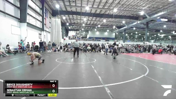 92 lbs Quarterfinal - Bryce Dougherty, Great Neck Wrestling Club vs ...