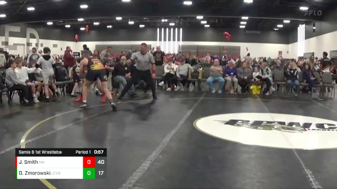 209 lbs Semis & 1st Wrestleback (8 Team) - Danny Zmorowski, Junior ...