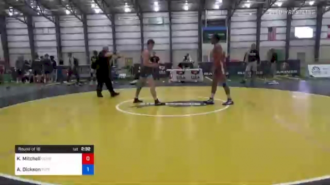 82 kg Round Of 16 - Khalil Mitchell, Cougar Wrestling Club vs Andrew ...