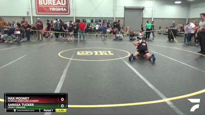 106 lbs Champ. Round 2 - Sarissa Tucker, Legacy Dragons vs Max Mooney ...