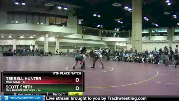 195 lbs Placement (16 Team) - Terrell Hunter, MXW Gold vs Scott Smith ...