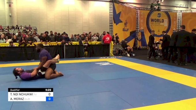 TAFON NDI NCHUKWI vs ANGEL MERAZ 2023 World IBJJF Jiu-Jitsu No-Gi ...