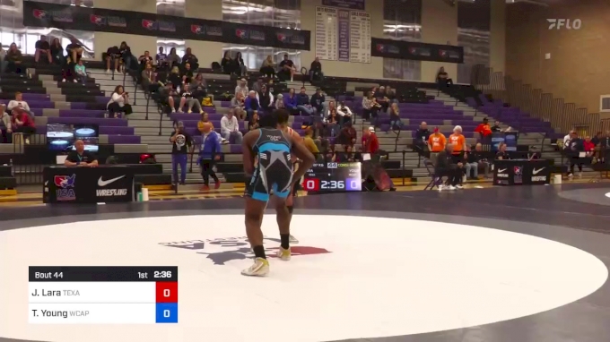 87 kg Consolation - Jordan Lara, Texas RTC vs Timothy Young, Army (WCAP)