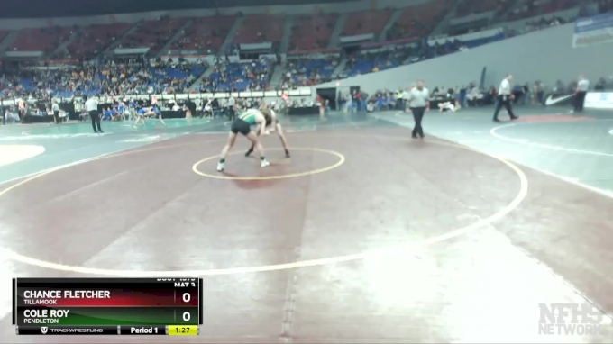 4A-132 lbs 5th Place Match - Cole Roy, Pendleton vs Chance Fletcher ...