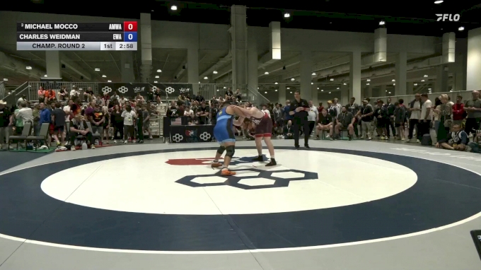125 lbs Champ. Round 2 - Michael Mocco, ATT/Mocco Wrestling Academy vs ...