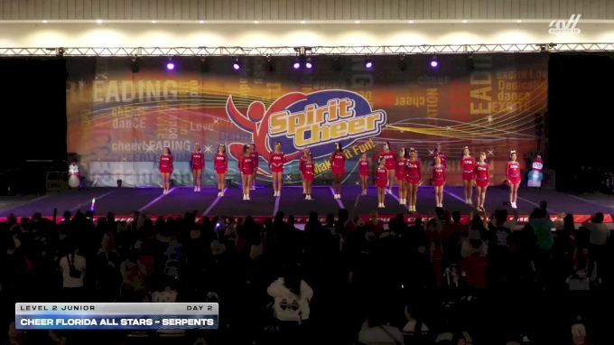 Cheer Florida Allstars - Serpents [2025 L2 Junior Day 2] 2025 Spirit ...