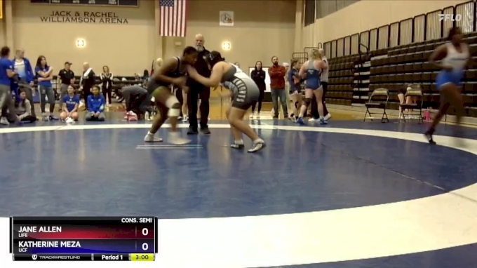 191 lbs Cons. Semi - Katherine Meza, UCF vs Jane Allen, Life