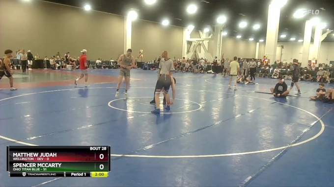165 lbs Round 4 (16 Team) - Spencer Mccarty, Ohio Titan Blue vs Matthew ...