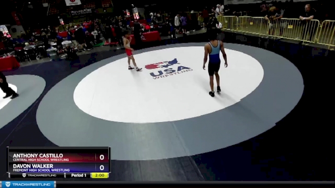 126 lbs Cons. Round 4 - Anthony Castillo, Central High School Wrestling ...