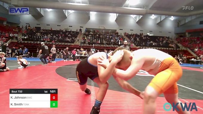 140 lbs Semifinal - Karson Johnson, Berryhill Wrestling Club vs Kenneth ...