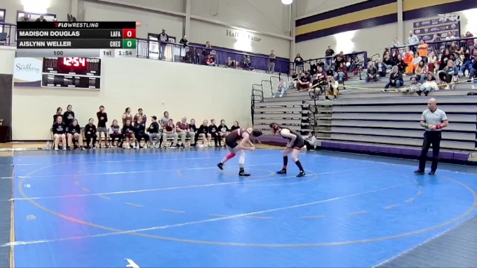 100 lbs Semis & 1st Wb (8 Team) - Aislynn Weller, Chestatee vs Madison ...