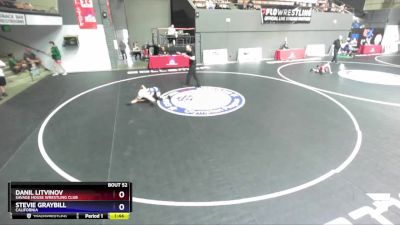 84 lbs Champ. Round 1 - Danil Litvinov, Savage House Wrestling Club vs Stevie Graybill, California