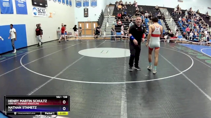 138 lbs Semifinal - Henry Martin Schultz, Sons Of Thunder Wrestling vs ...