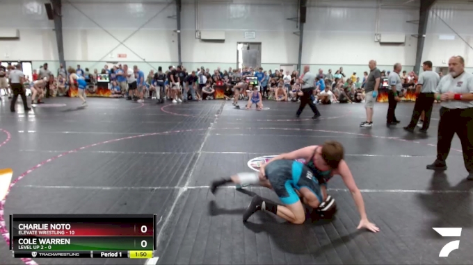 120 lbs Round 1 (4 Team) - Charlie Noto, Elevate Wrestling vs Cole ...