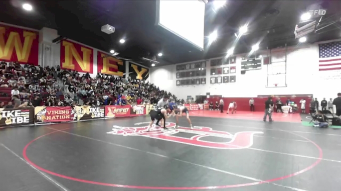126 lbs Champ. Round 2 - Hunter Besneatte, Chaparral vs Fernando ...