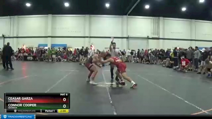 171 lbs Champ. Round 1 - Connor Cooper, Georgia vs Ceasar Garza, California