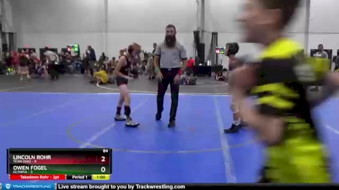84 lbs Round 5 (8 Team) - Lincoln Rohr, Team Ohio vs Owen Fogel, Olympia