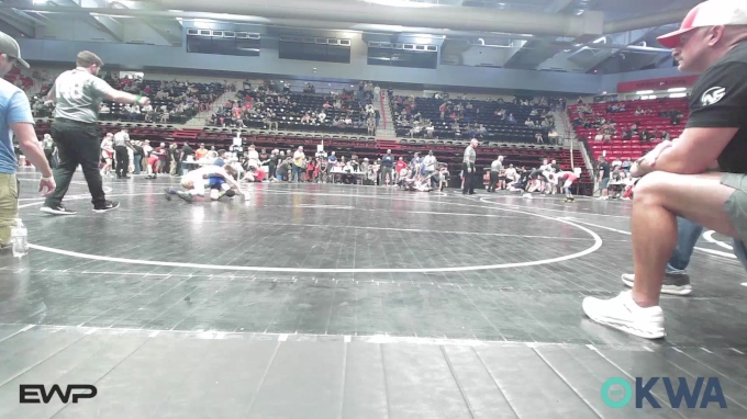 67 lbs Semifinal - Ulrich Dyches, Bartlesville Wrestling Club vs Caleb ...
