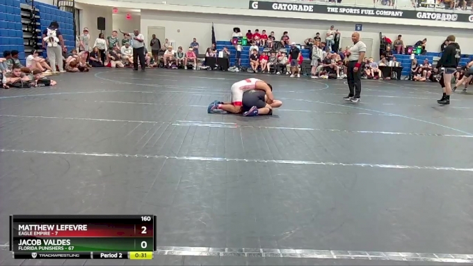 160 lbs Round 3 (6 Team) - Jacob Valdes, Florida Punishers vs Matthew ...