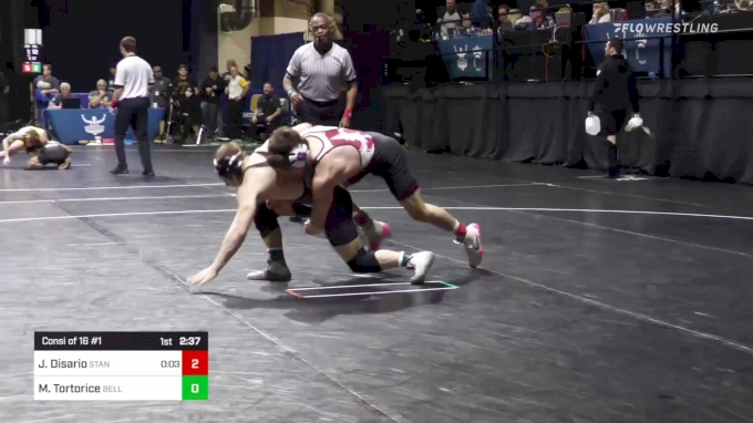 133 lbs Consi Of 16 #1 - Jackson Disario, Stanford vs Mike Tortorice ...