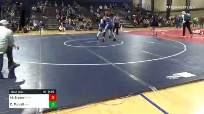 260 lbs Prelims - Manny Brown, Cambridge Bears Youth Wrestling vs ...