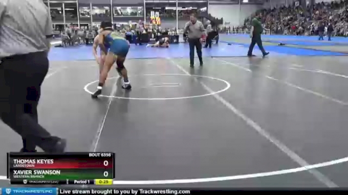 170 lbs Cons. Semi - Xavier Swanson, Western Branch vs Thomas Keyes ...