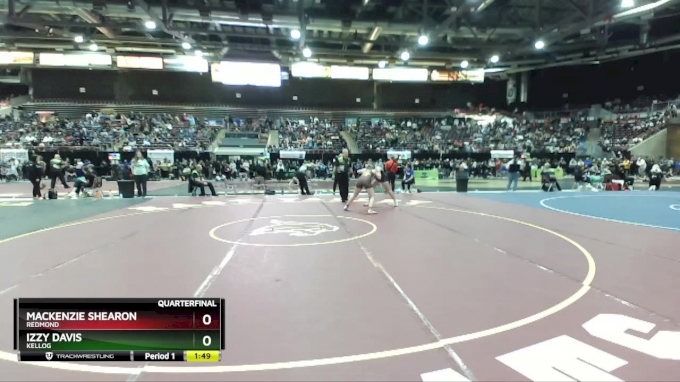 145 lbs Quarterfinal - Izzy Davis, Kellog vs MacKenzie Shearon, Redmond
