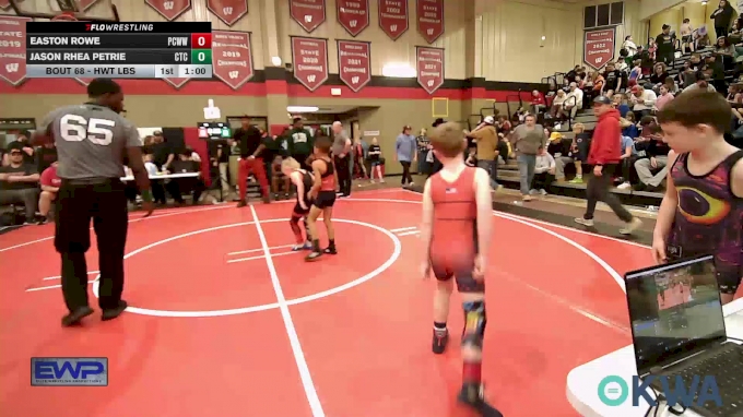 Semifinal - Easton Rowe, Ponca City Wildcat Wrestling vs Jason Rhea ...