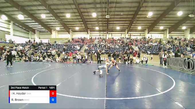 63 lbs 3rd Place Match - Hudson Heyder, Sanderson Wrestling Academy vs ...