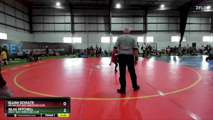 74-78 lbs Round 2 - Elijah Schulte, Kellam Mat Rats Wrestling Club vs Silas Mitchell, Great Neck ...