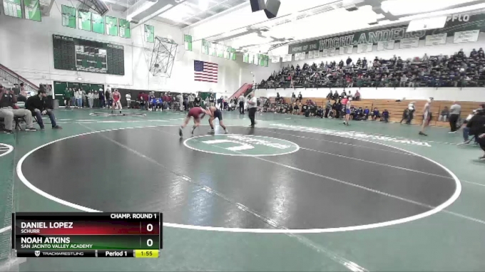 132 lbs Champ. Round 1 - Noah Atkins, San Jacinto Valley Academy vs ...