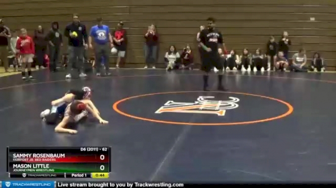 62 lbs Round 2 - Mason Little, Journeymen Wrestling vs Sammy Rosenbaum ...