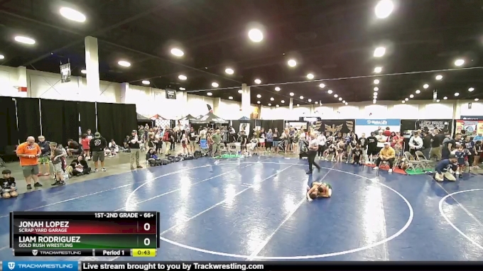 66+ Round 3 - Liam Rodriguez, Gold Rush Wrestling vs Jonah Lopez, Scrap ...