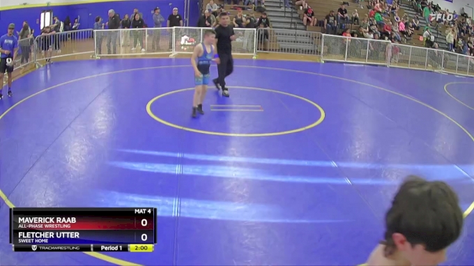 84 lbs Round 2 - Maverick Raab, All-Phase Wrestling vs Fletcher Utter ...
