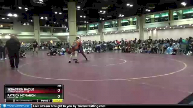 285 lbs Semis & Wb (16 Team) - Patrick Mcmahon, Fight Barn vs Sebastien ...
