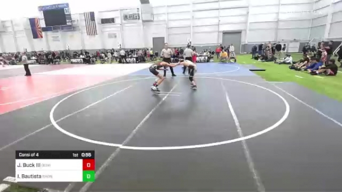 102 lbs Consi Of 4 - James Buck III, Dominate WC vs Isaiah Bautista ...