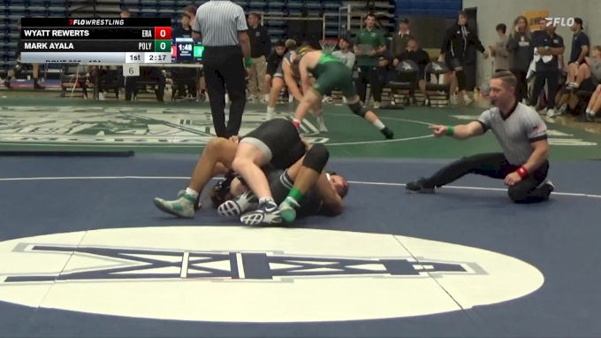 184 lbs Cons. Round 4 - Wyatt Rewerts, Embry-Riddle (Ariz.) vs Mark ...