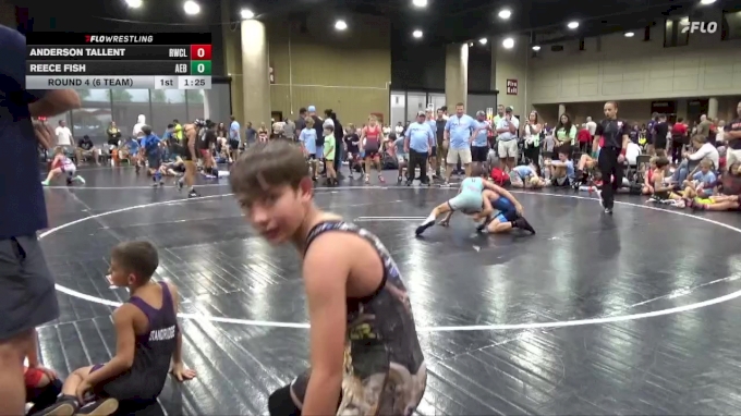 85 lbs Round 4 (6 Team) - Reece Fish, Alabama Elite Blue vs Anderson ...
