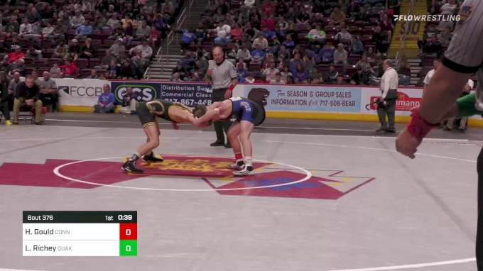 120 lbs Consi Of 4 - Hunter Gould, Conneaut Area vs Logan Richey ...