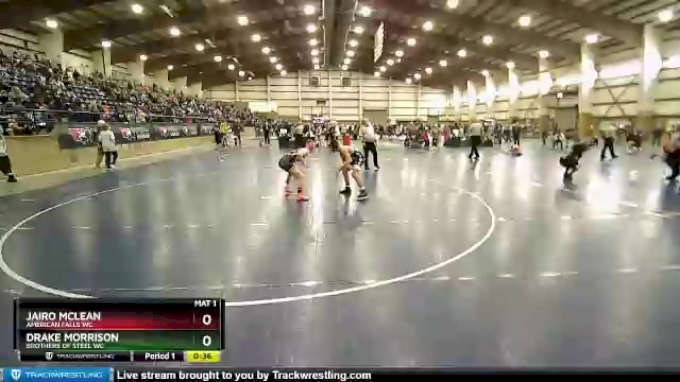 130 lbs Champ. Round 1 - Drake Morrison, Brothers Of Steel WC vs Jairo ...