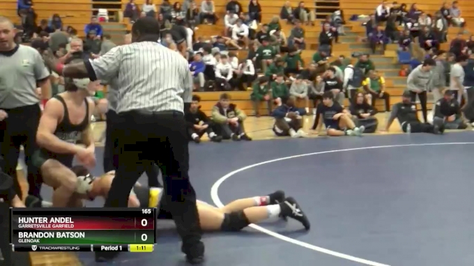 165 lbs 1st Place Match - Hunter Andel, Garretsville Garfield vs ...
