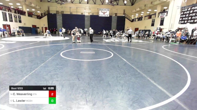 172 lbs Consi Of 8 #1 - Carter Weaverling, State College vs Lucas ...
