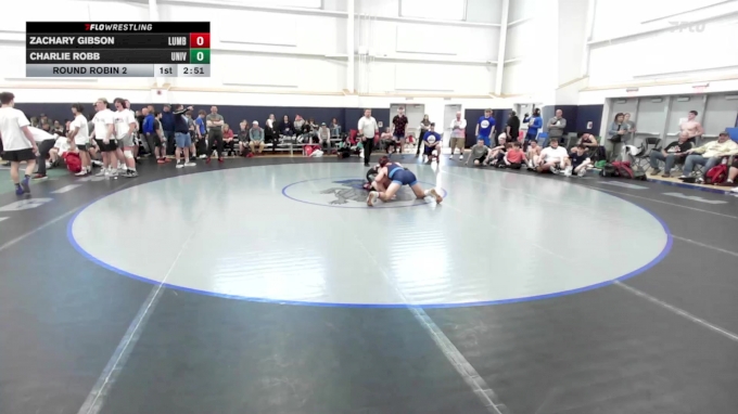 160 lbs Round Robin 2 - Zachary Gibson, Lumberyard Wrestling-HS vs ...