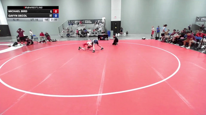 100 lbs Michael Bird, Illinois vs Gavyn DeCol, Utah