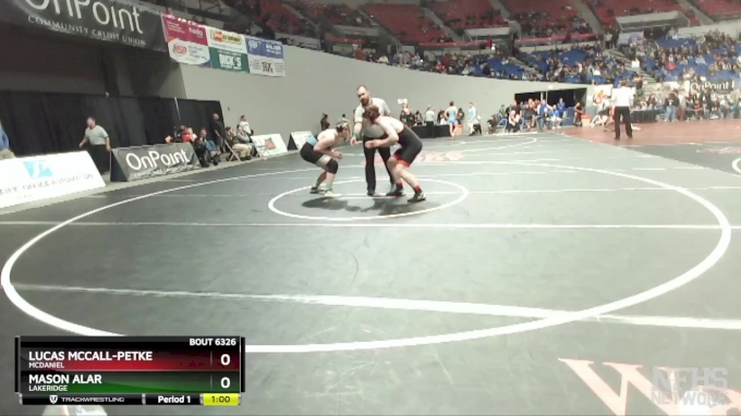 6a-215 Lucas McCall-Petke (McDaniel) vs Mason Alar (Lakeridge)