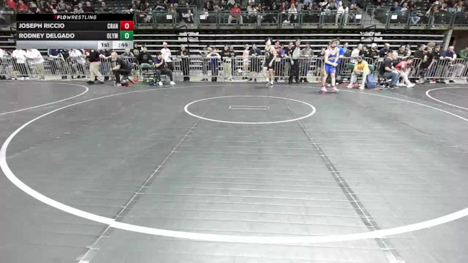 144 lbs Consi Of 8 #2 - Joseph Riccio, Cranford vs Rodney Delgado, Olympic
