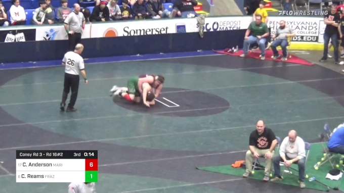 147 lbs Consy Rd 1 - Rd 32#2 - Chase Williams, Central Columbia vs Evan ...