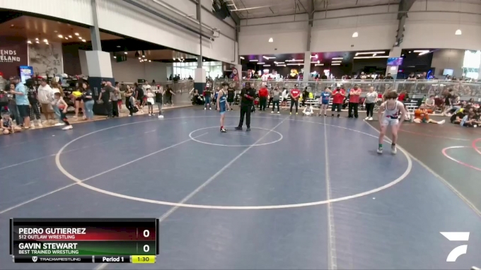 120 lbs Champ. Round 1 - Gavin Stewart, Best Trained Wrestling vs Pedro ...